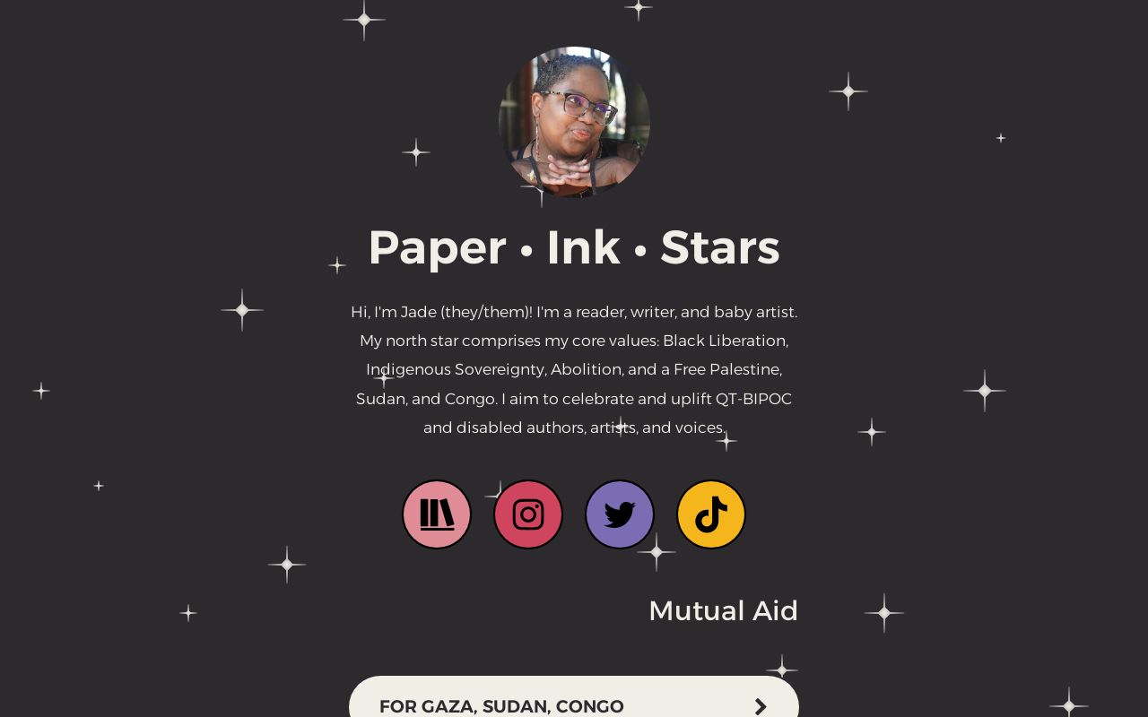 Paper • Ink • Stars